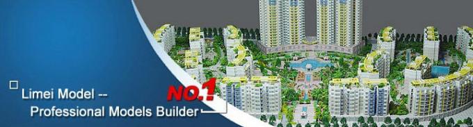 Beautiful Scale Model Scenery For Custom Residential Building Layout