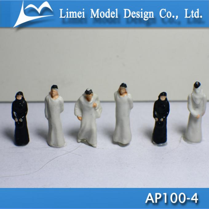 Scale HO Architectural Scale Model People Maturity Painted Arab Figures ...