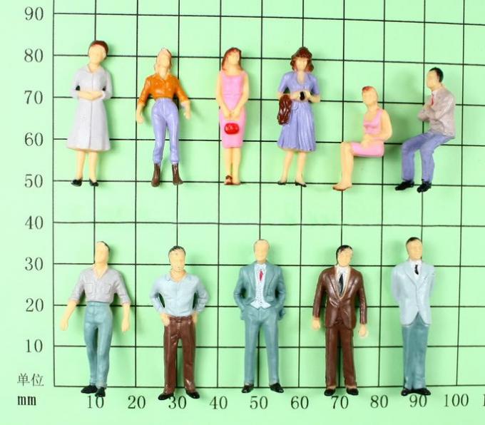 Train Layouts Architectural Scale Model People Green Yellow Green