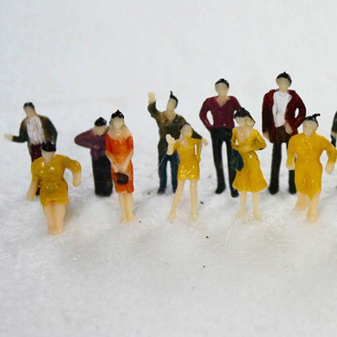 Scale Woodland Scenic People Walking Figure Architectural Scale Model ...
