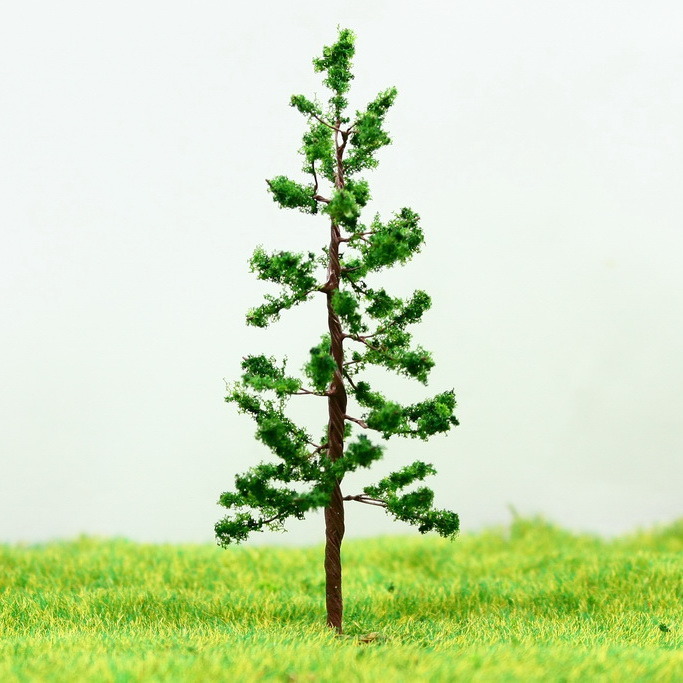 N Gauge Railway Layout Miniature Model Trees Green Avenue Wire Tree ...