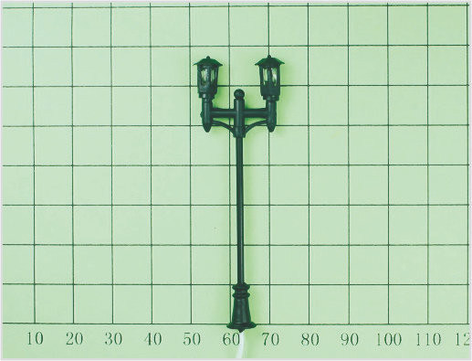 T7 O Gauge Scale Train Layout Design Light Street Miniature Model Lamp ...
