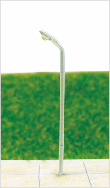 T93 Custom 6V Two-headed Street Plastic Model Lamp Post for Railroad ...
