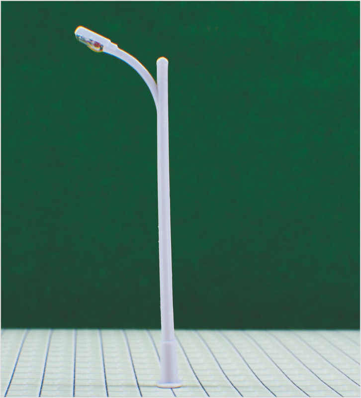 RA100 Custom 6V Billboard Street Plastic Scale Model Lamppost for HO ...